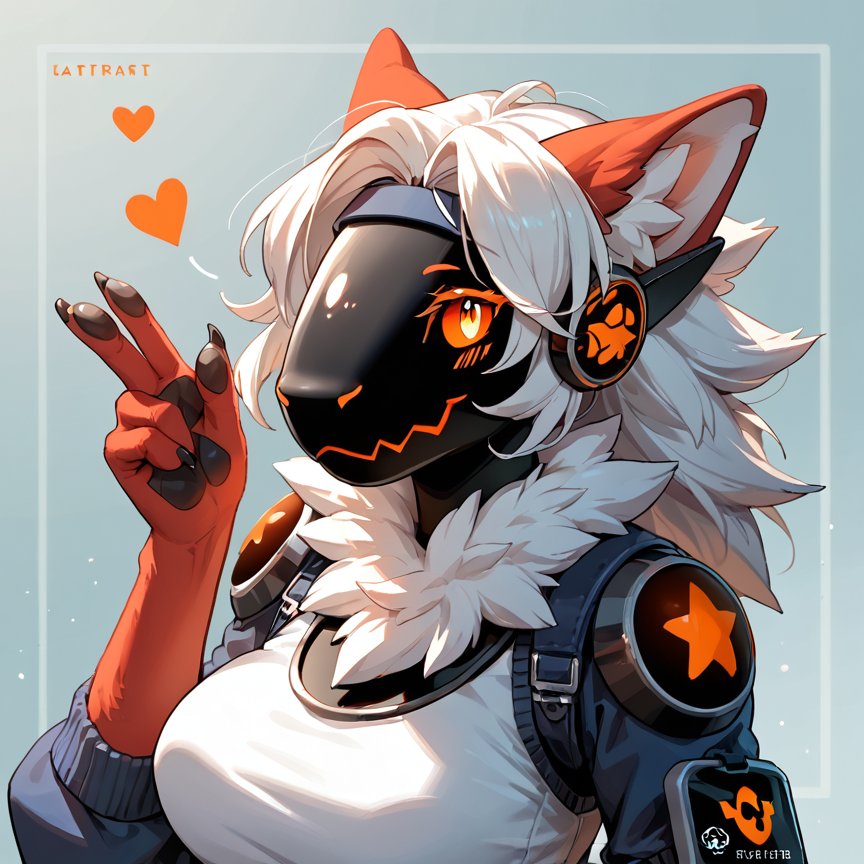 A hot single Protogen female asking | furry.ai