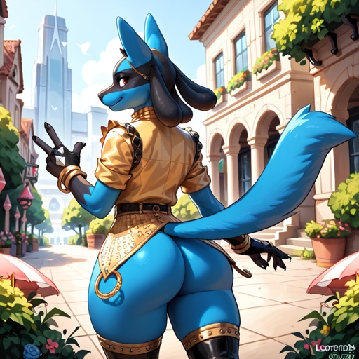 A well made pansexual male Protogen | furry.ai