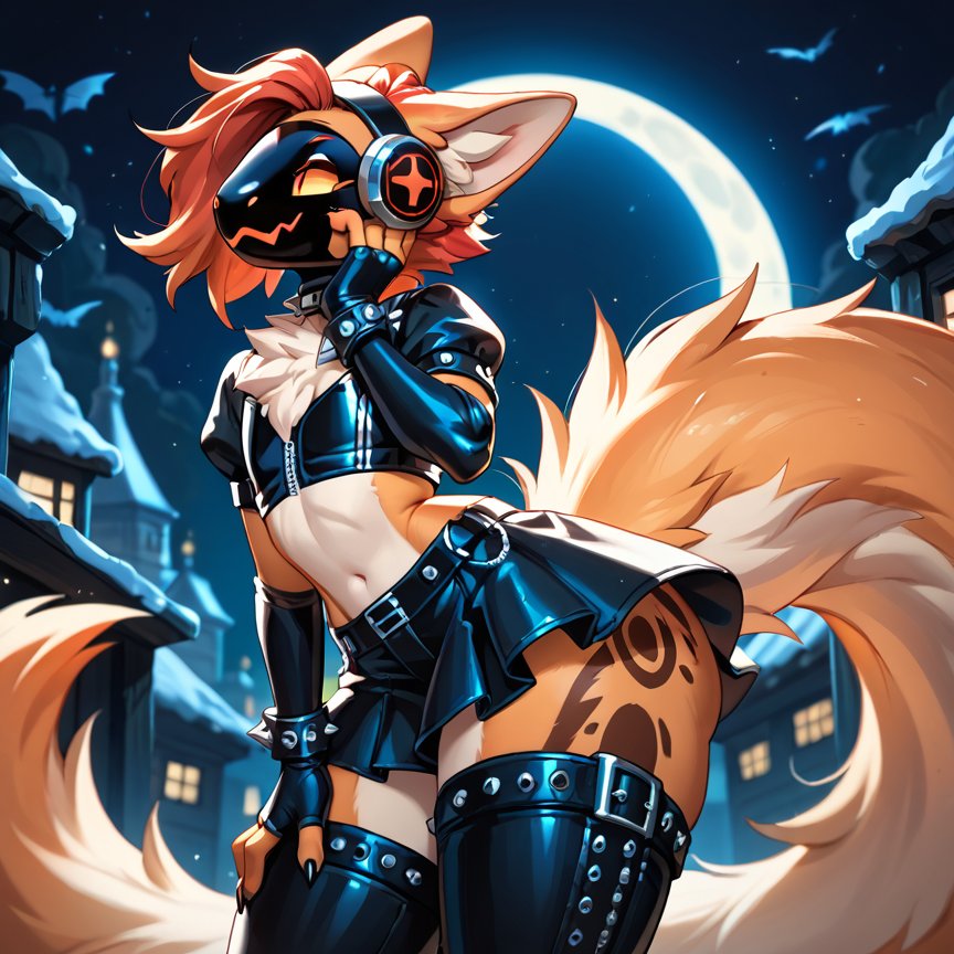 A well made femboy character, a | furry.ai