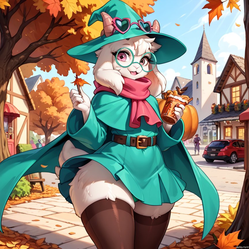 Ralsei, the femboy goat of deltaruin. | furry.ai