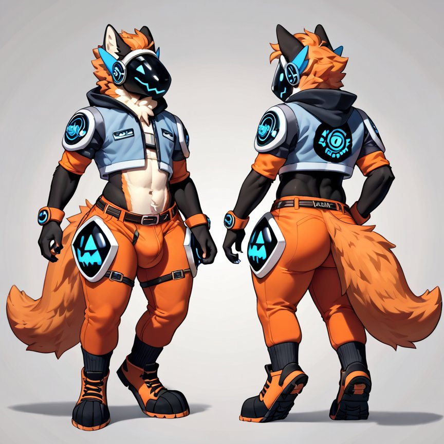 A very well made male character, | furry.ai