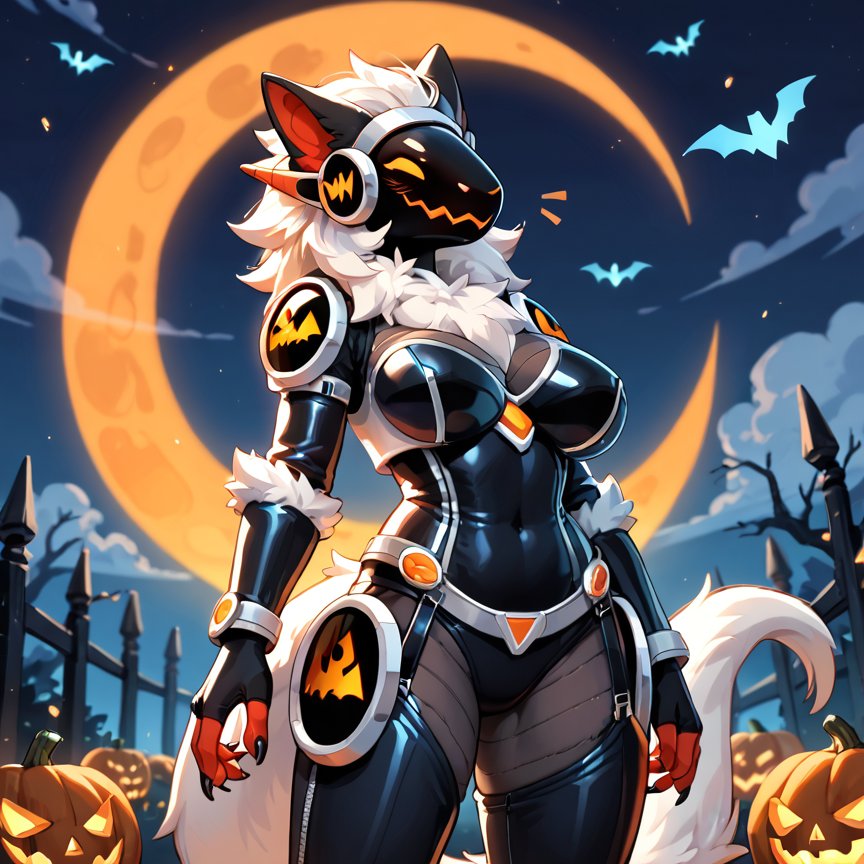 A hot female adult Protogen. A | furry.ai