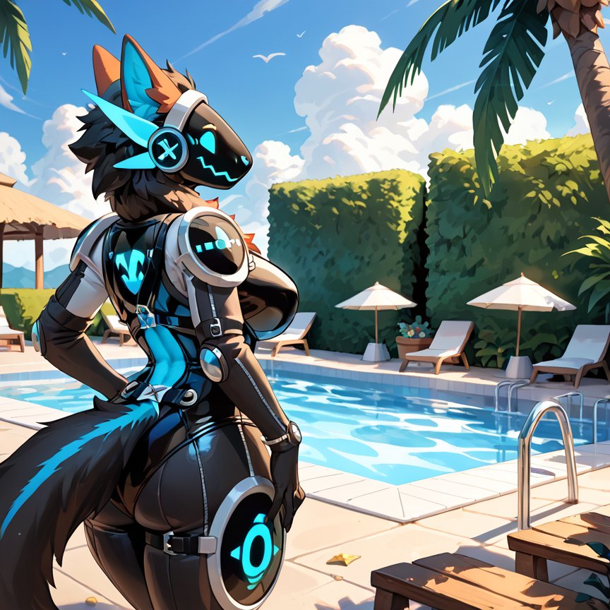 Well made, nothing weird or misplaced, | furry.ai