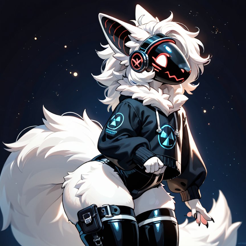 A well made femboy character, a | furry.ai