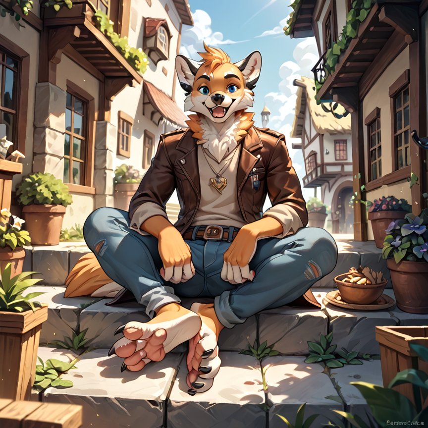 Anthro hawk Bird of prey twink | furry.ai